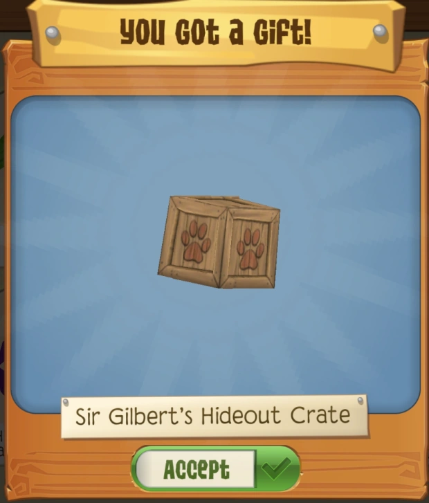 Sir Gilbert's Hideout Crate | Animal Jam Wiki | Fandom