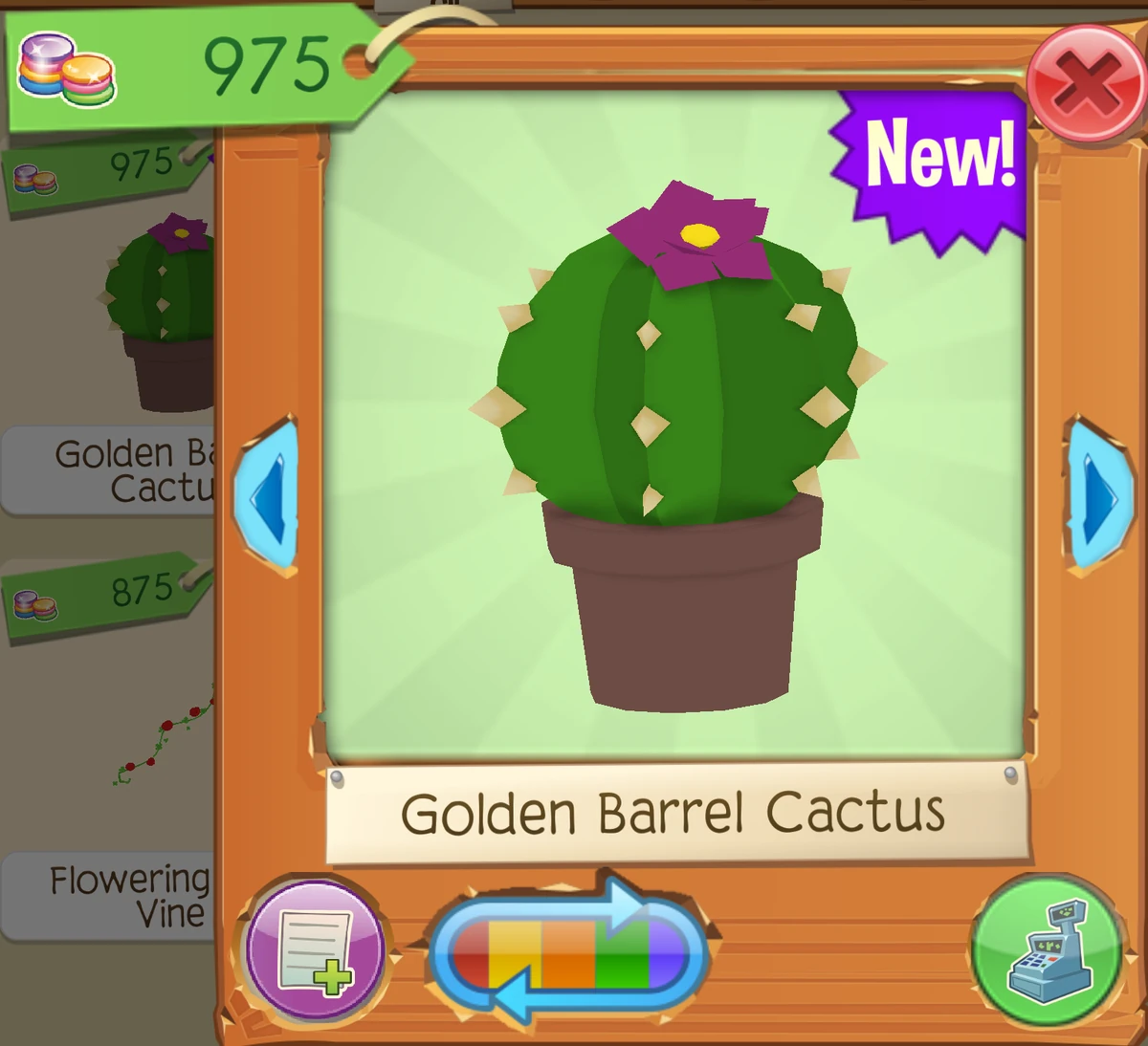 Golden Barrel Cactus | Animal Jam Wiki | Fandom