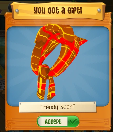 Trendy Scarf | Animal Jam Wiki | Fandom