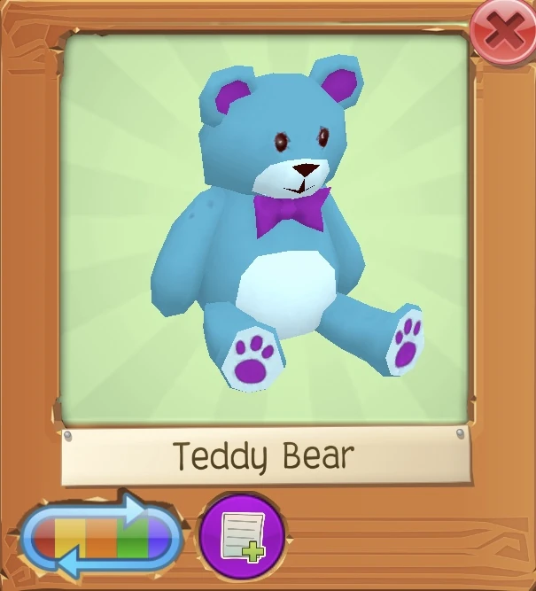 Teddy Bear/Unreleased | Animal Jam Wiki | Fandom