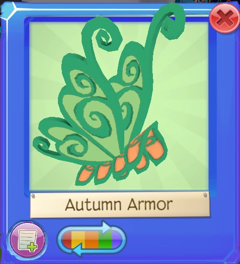 Autumn Armor | Animal Jam Wiki | Fandom