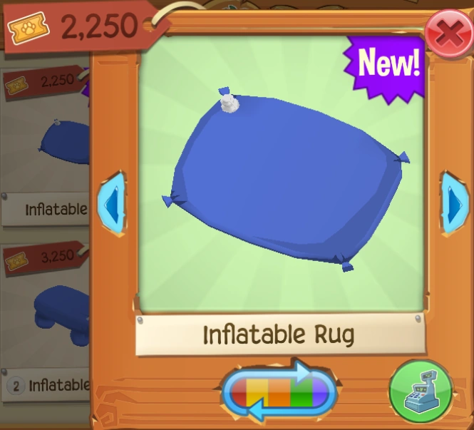 Inflatable Rug | Animal Jam Wiki | Fandom