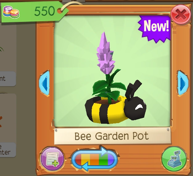 Bee Garden Pot | Animal Jam Wiki | Fandom