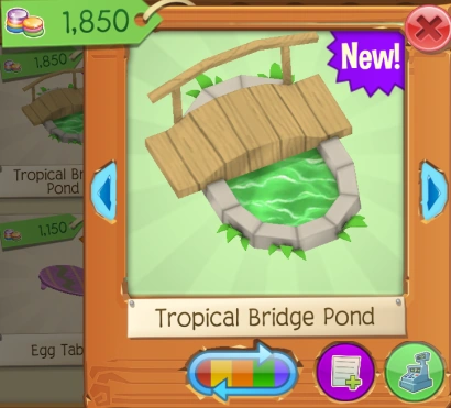 Tropical Bridge Pond | Animal Jam Wiki | Fandom