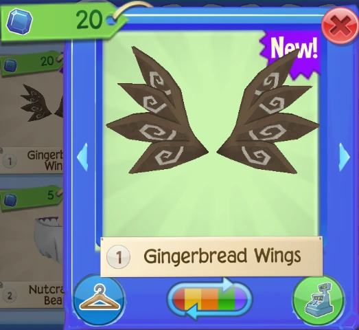 Gingerbread Wings | Animal Jam Wiki | Fandom