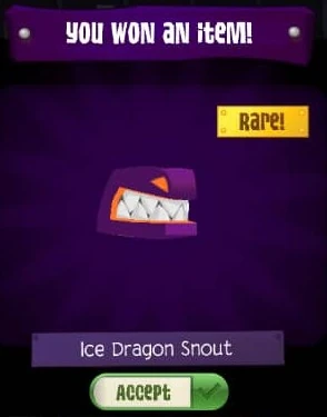 Ice Dragon Snout/Super Sweets | Animal Jam Wiki | Fandom