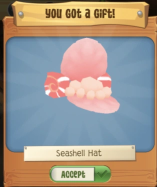 Seashell Hat | Animal Jam Wiki | Fandom