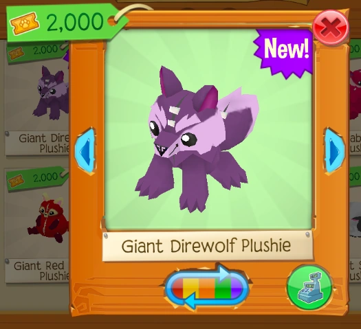Giant Direwolf Plushie | Animal Jam Wiki | Fandom