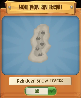 Reindeer Snow Tracks | Animal Jam Wiki | Fandom