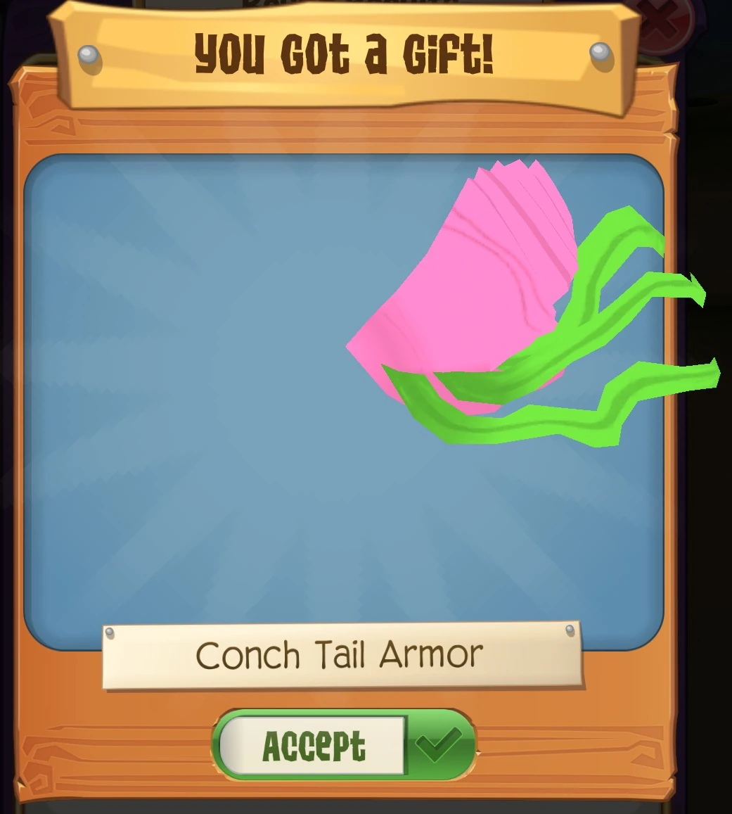 Conch Tail Armor | Animal Jam Wiki | Fandom