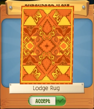 Lodge Rug | Animal Jam Wiki | Fandom