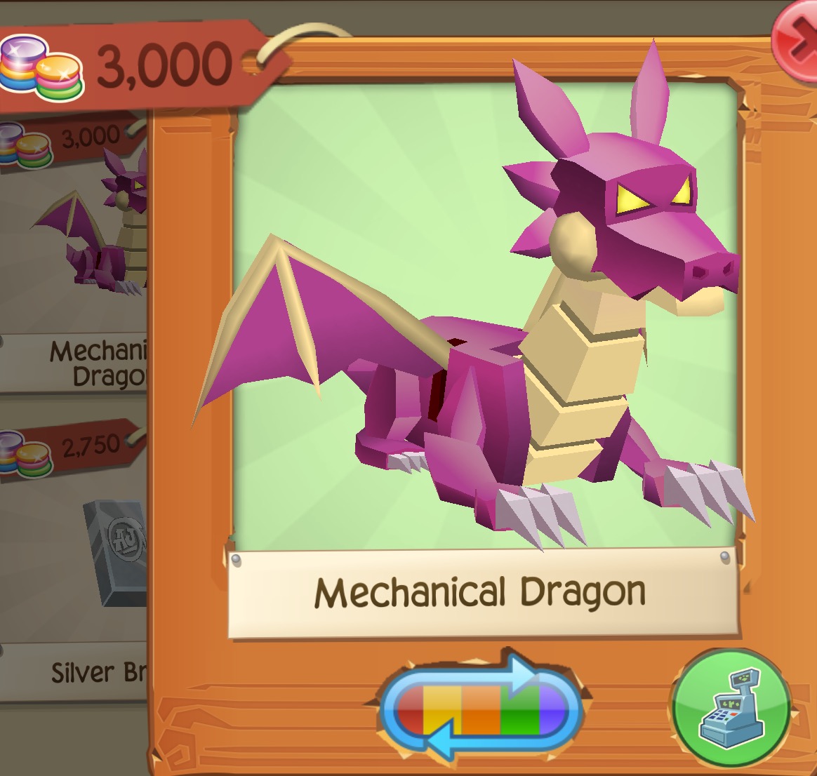Mechanical Dragon | Animal Jam Wiki | Fandom