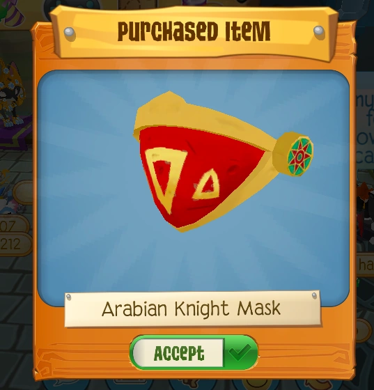 Arabian Knight Mask | Animal Jam Wiki | Fandom