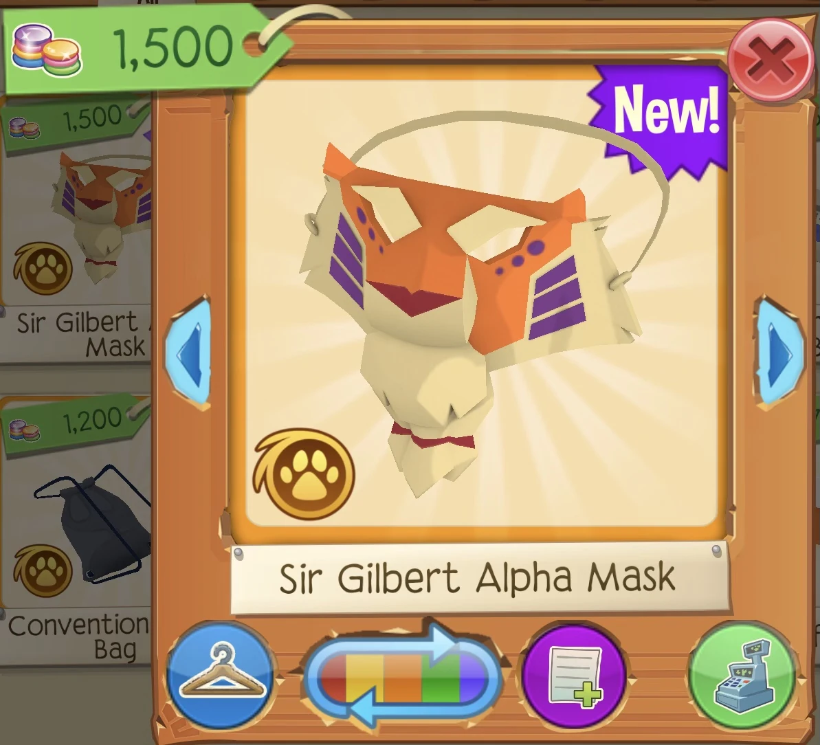 Sir Gilbert Alpha Mask | Animal Jam Wiki | Fandom
