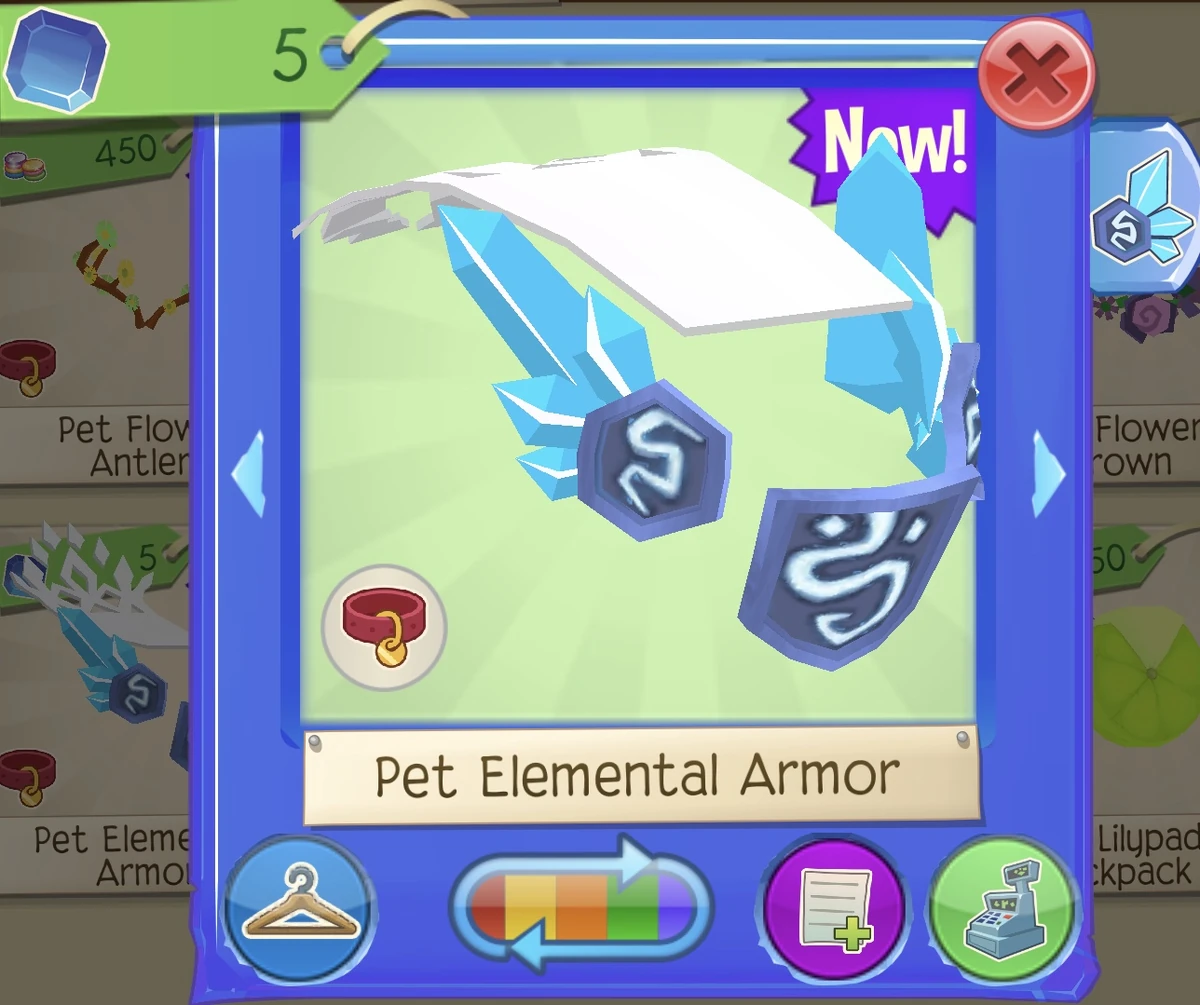 Pet Elemental Armor | Animal Jam Wiki | Fandom