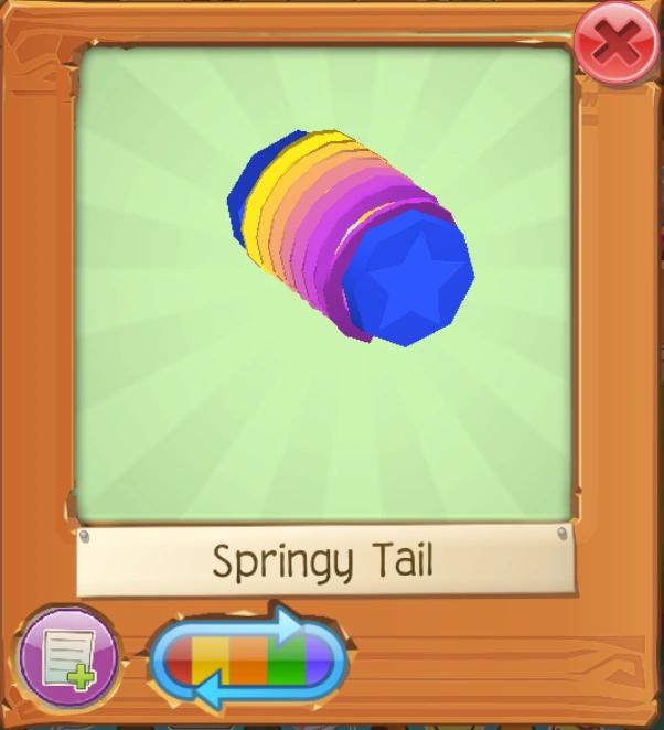 Springy Tail | Animal Jam Wiki | Fandom