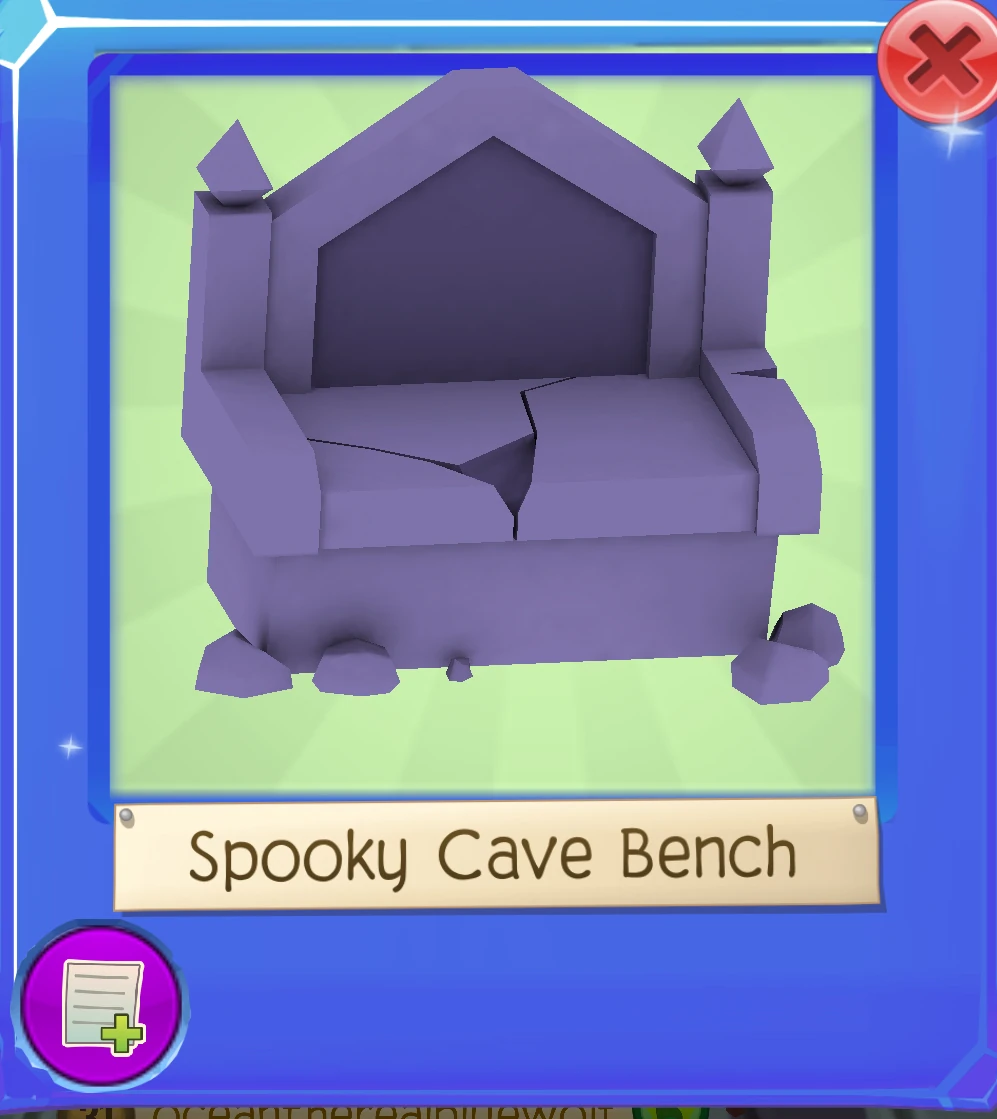 Spooky Cave Bench | Animal Jam Wiki | Fandom