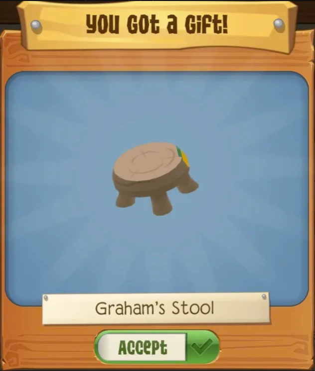 Graham's Stool | Animal Jam Wiki | Fandom