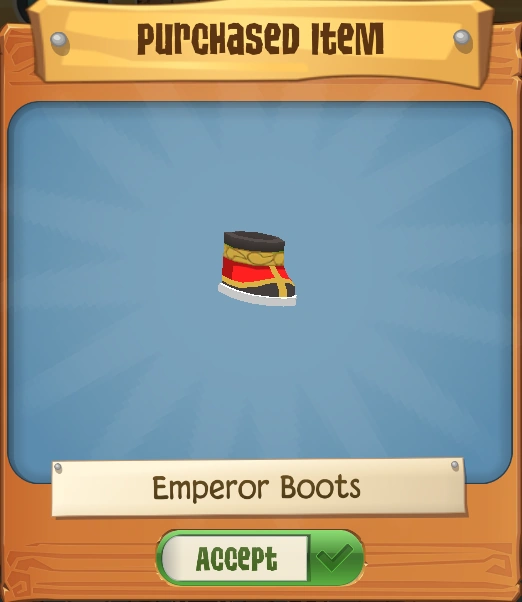 Emperor Boots | Animal Jam Wiki | Fandom