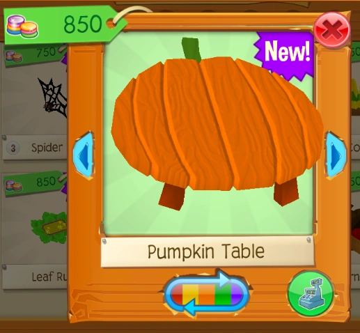 Pumpkin Table | Animal Jam Wiki | Fandom
