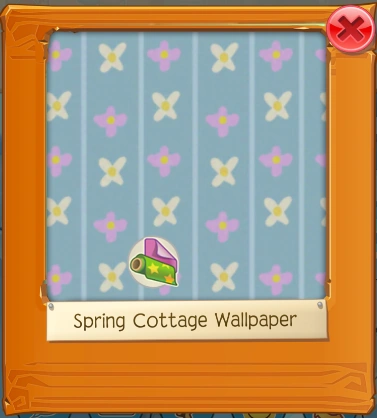 Spring Cottage Wallpaper | Animal Jam Wiki | Fandom