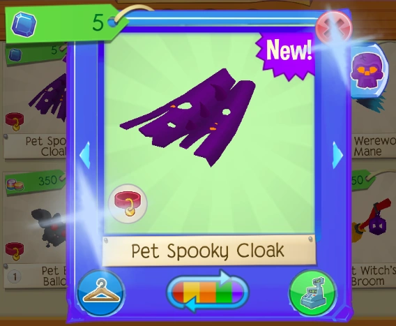 Pet Spooky Cloak | Animal Jam Wiki | Fandom