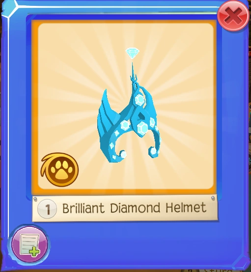 Brilliant Diamond Helmet | Animal Jam Wiki | Fandom