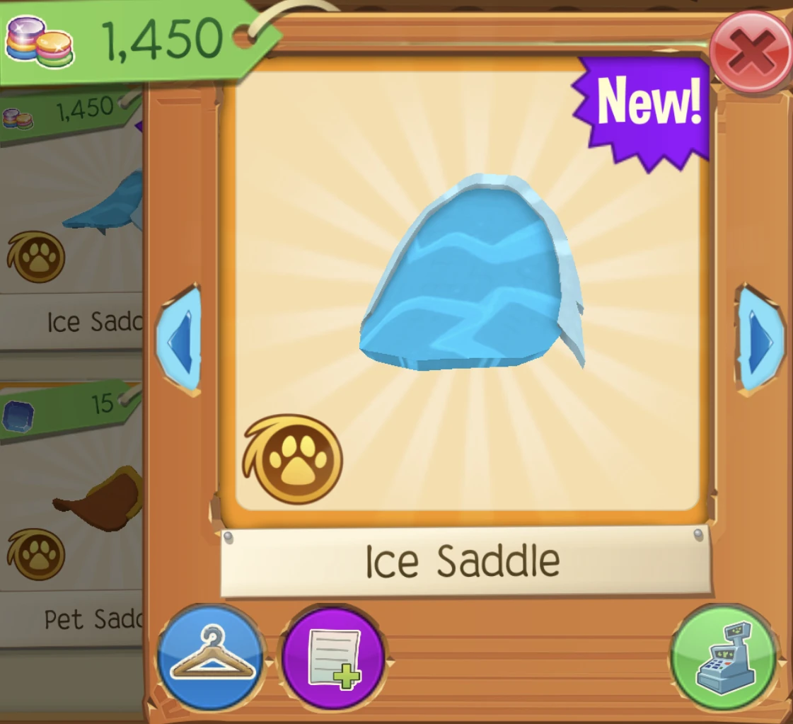 Ice Saddle | Animal Jam Wiki | Fandom