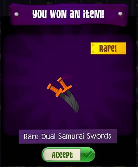 Dual Samurai Swords/Super Sweets | Animal Jam Wiki | Fandom
