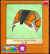 Nocturnal Moth Wing Cloak | Animal Jam Wiki | Fandom