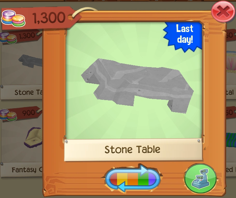 Stone Table | Animal Jam Wiki | Fandom