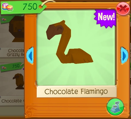 Chocolate Flamingo | Animal Jam Wiki | Fandom