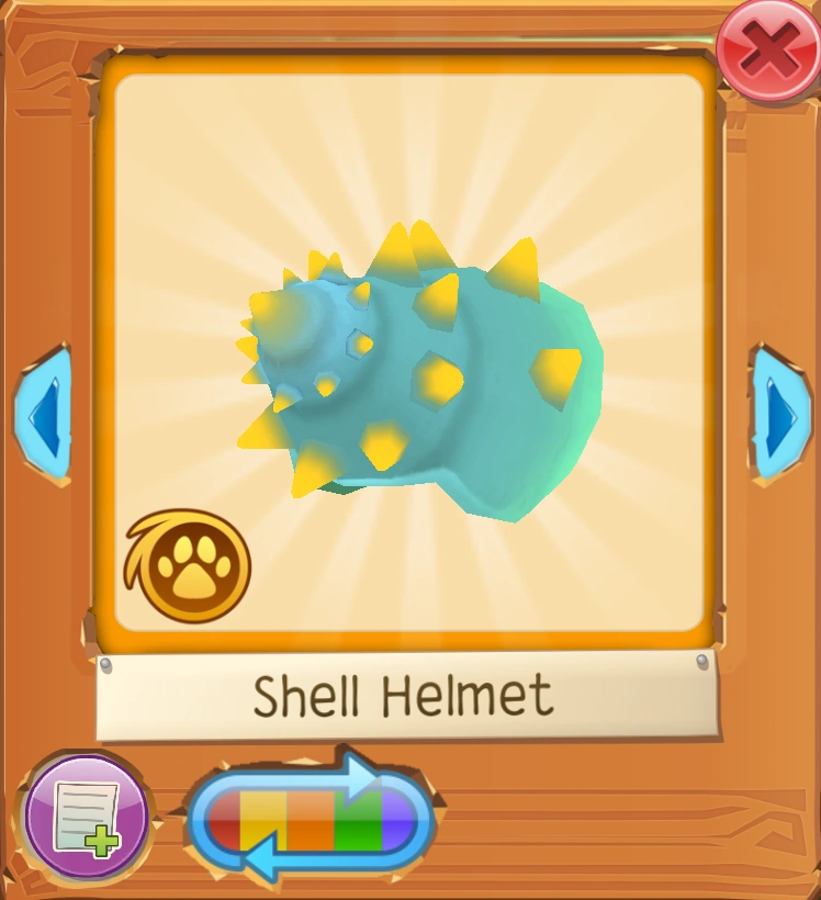 Shell Helmet/Pack Chest Gift | Animal Jam Wiki | Fandom