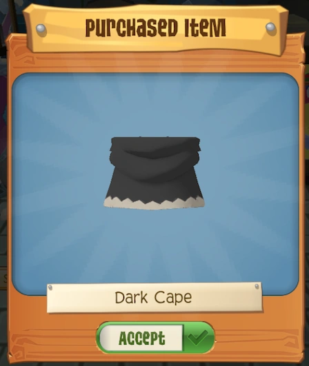 Dark Cape | Animal Jam Wiki | Fandom