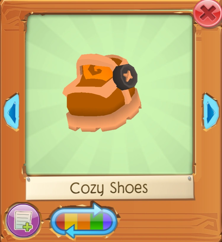 Cozy Shoes/Pack Chest | Animal Jam Wiki | Fandom