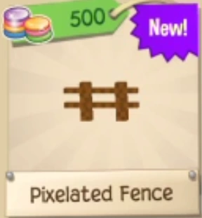 Pixelated Fence | Animal Jam Wiki | Fandom