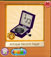 Antique Record Player | Animal Jam Wiki | Fandom