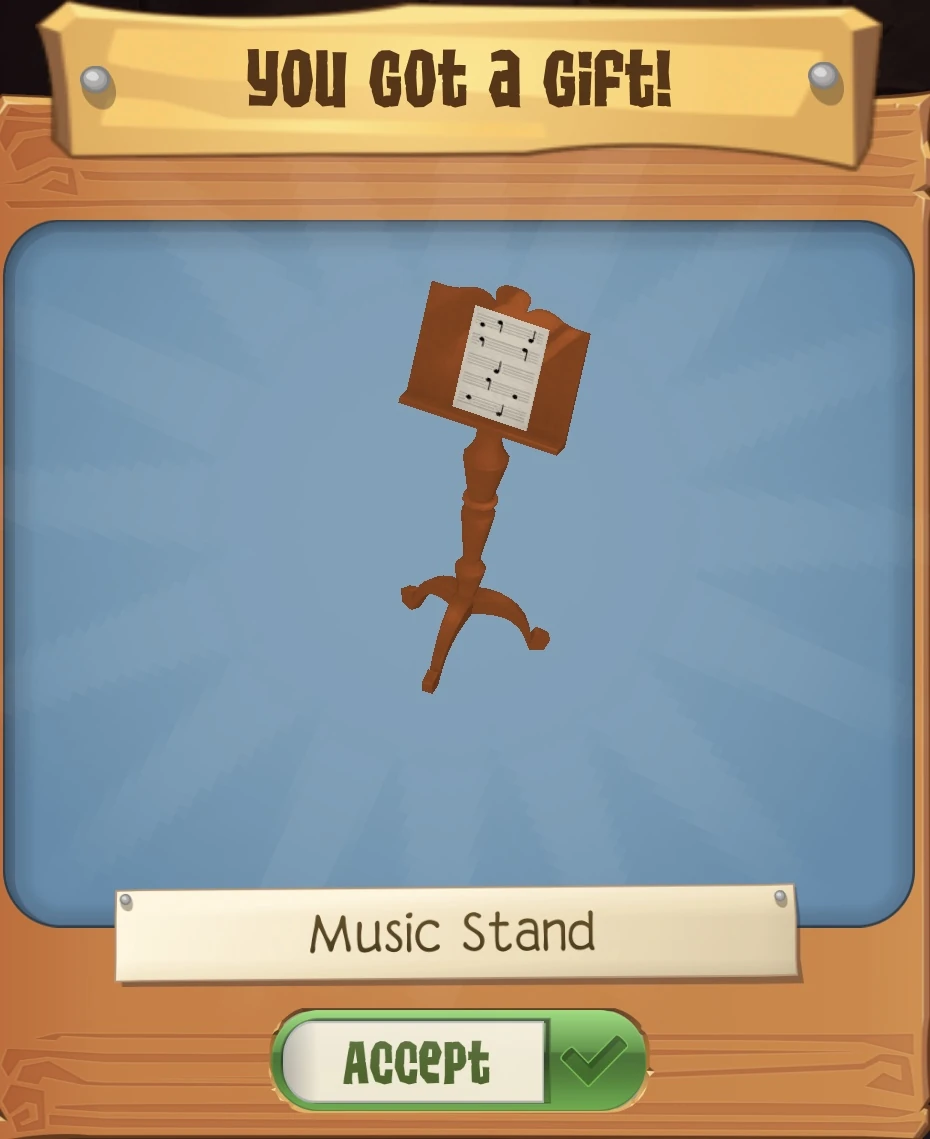 Music Stand | Animal Jam Wiki | Fandom