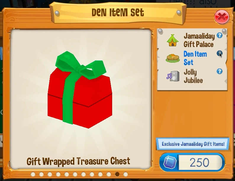 Gift Wrapped Treasure Chest | Animal Jam Wiki | Fandom