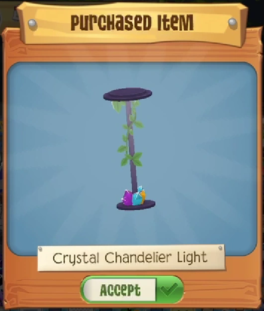 Crystal Chandelier Light | Animal Jam Wiki | Fandom