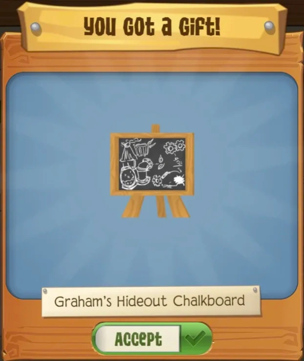 Graham's Hideout Chalkboard | Animal Jam Wiki | Fandom