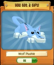Wolf Plushie (Beta) | Animal Jam Wiki | Fandom