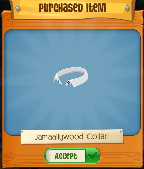Jamaallywood Collar | Animal Jam Wiki | Fandom