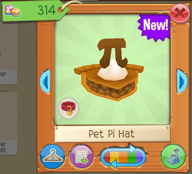 Pet Pi Hat | Animal Jam Wiki | Fandom