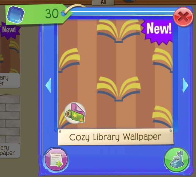 Cozy Library Wallpaper | Animal Jam Wiki | Fandom