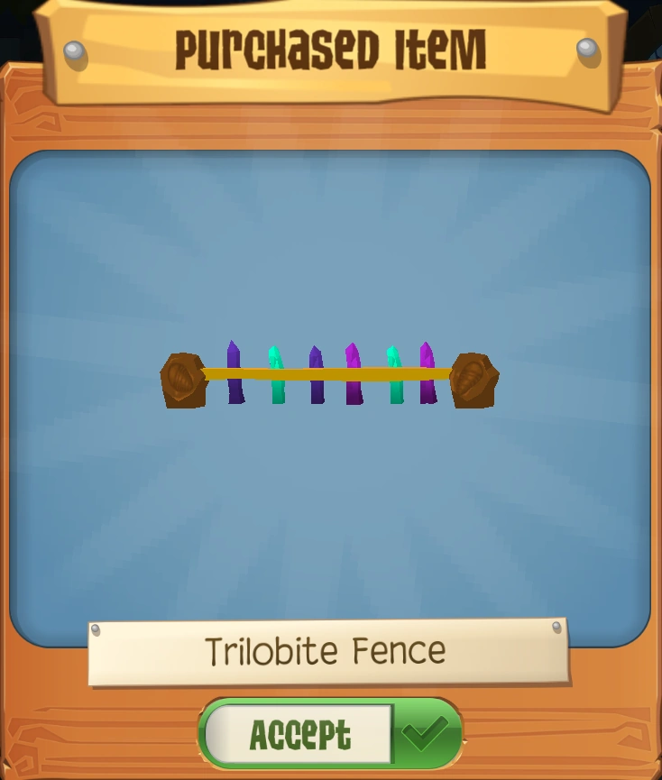 Trilobite Fence | Animal Jam Wiki | Fandom