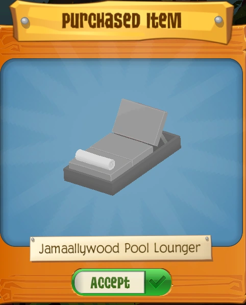 Jamaallywood Pool Lounger | Animal Jam Wiki | Fandom