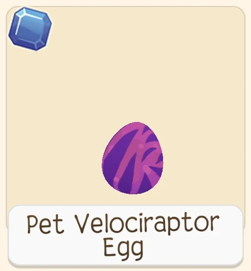 Pet Velociraptor Egg | Animal Jam Wiki | Fandom