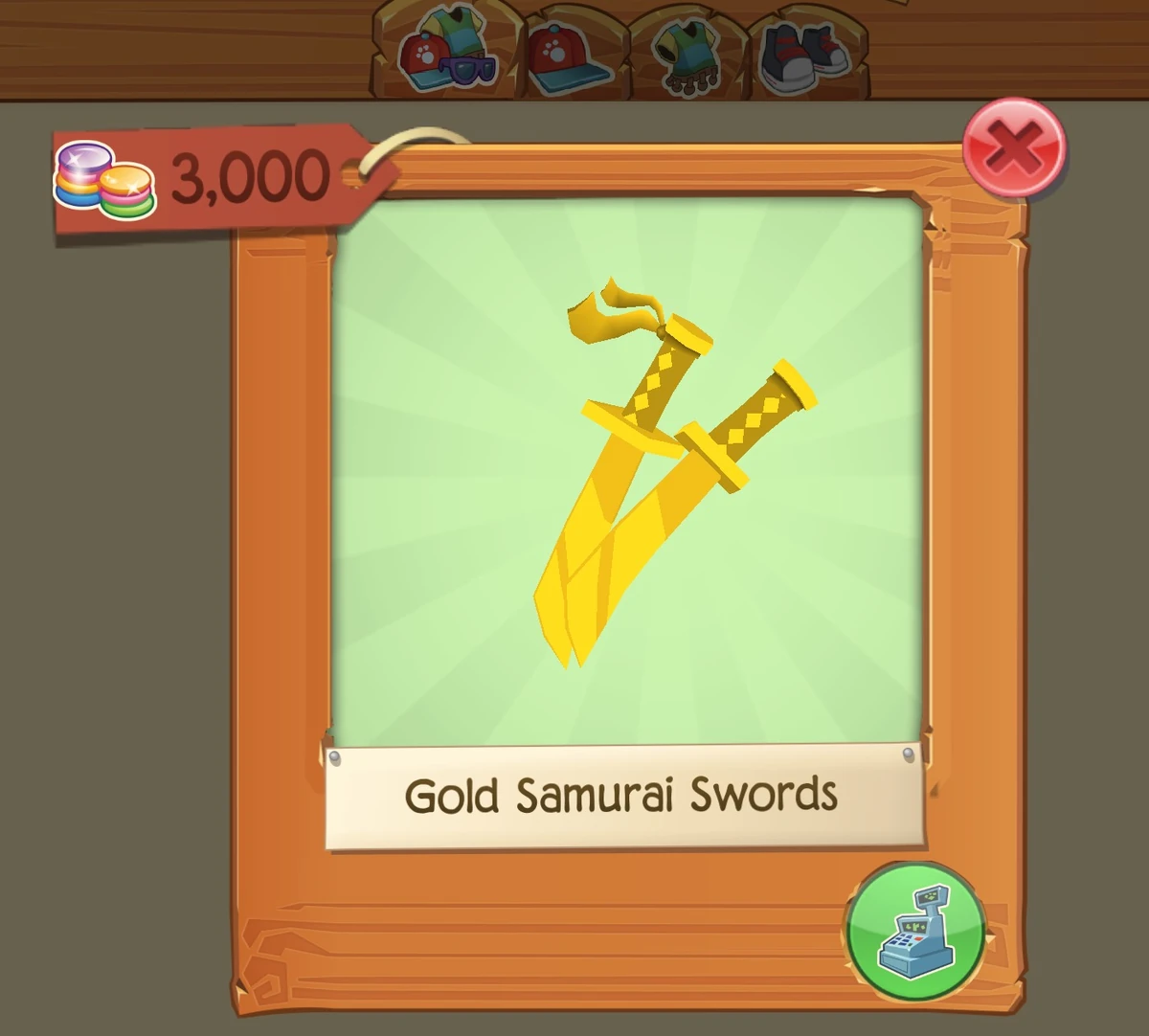 Gold Samurai Swords | Animal Jam Wiki | Fandom