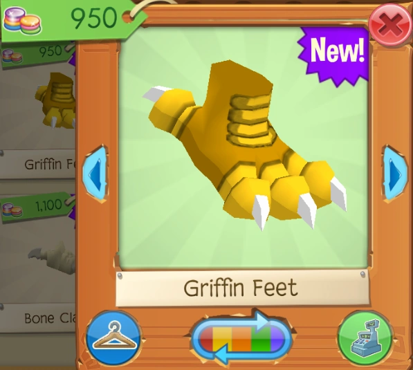 Griffin Feet | Animal Jam Wiki | Fandom